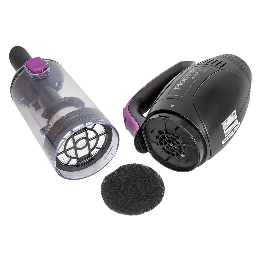 Вертикальный пылесос 2 в 1 Pioneer VC468S purple фотографии ...